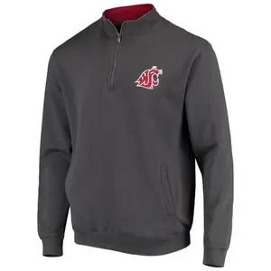 COLOSSEUM Washington State Cougars Tortugas Logo Quarter-zip Jacket