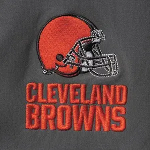 DUNBROOKE Cleveland Browns Sonoma Softshell Full-zip Jacket