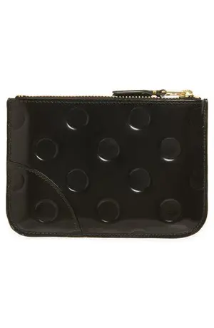 Comme Des Garçons Dot Embossed Pouch
