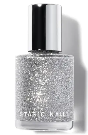 STATIC NAILS Liquid Glass Nail Polish Crushed Diamonds