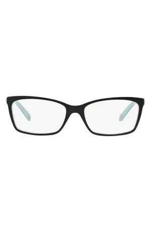 Tiffany & Co. Tiffany & Co. 53mm Eyeglasses Black/ Pattern/ Blue
