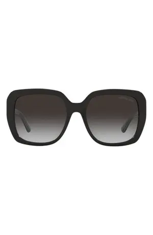 Michael Kors Michael Kors 57mm Square Sunglasses Black