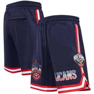 PRO STANDARD New Orleans Pelicans Chenille Shorts - Navy