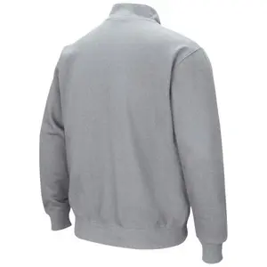 COLOSSEUM Ucf Knights Tortugas Team Logo Quarter-zip Jacket - Heather Gray