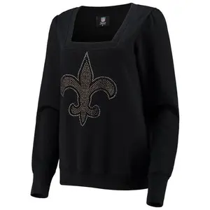 CUCE New Orleans Saints Winners Square Neck Pullover Sweatshirt