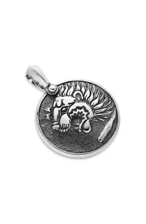 David Yurman Petrvs Lion Amulet - Silver