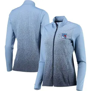 ANTIGUA Royal/navy New York Rangers Guide Desert Dry Full-zip Jacket - Blue