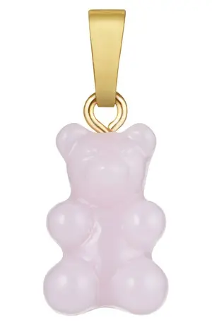 CRYSTAL HAZE Nostalgia Bear Pendant Lavender