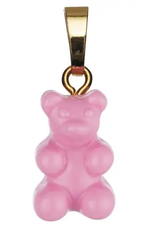 CRYSTAL HAZE Nostalgia Bear Pendant - Pink