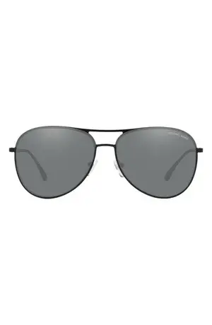 Michael Kors 59mm Aviator Sunglasses Grey