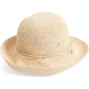 Helen Kaminski Provence 10 Packable Raffia Hat Natural