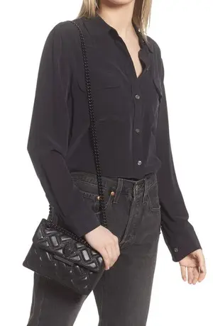 Kurt Geiger Kensington Mini Crossbody Bag - Black