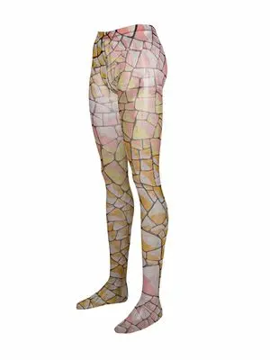 Emilio Pucci Tartuca Print Tights