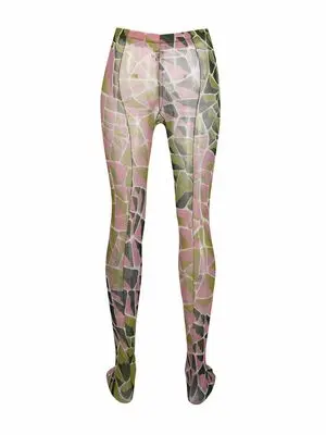 Emilio Pucci Mosaic-print Tights