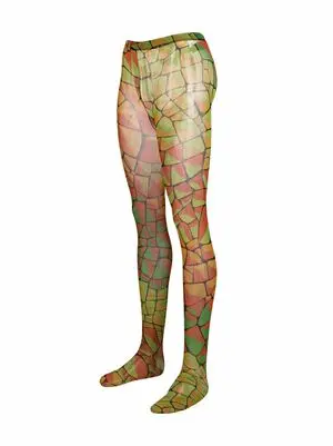 Emilio Pucci Tartuca-print Tights