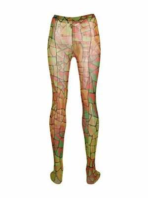 Emilio Pucci Tartuca-print Tights