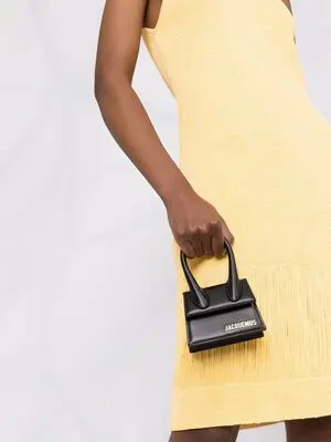 Jacquemus Le Chiquito Leather Tote - Black