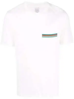 Paul Smith Pocket Cotton T-shirt - White