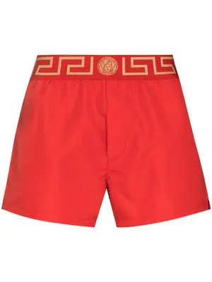 Versace Greca Border Swim Shorts