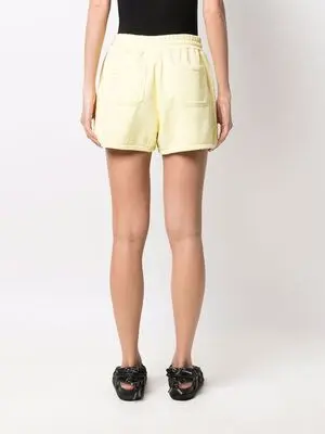 Red Valentino Drawstring-waist Track Shorts - Yellow
