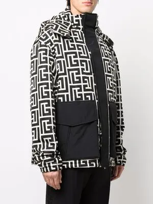 Balmain Logo-print Padded Jacket