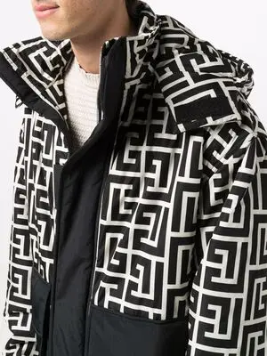 Balmain Logo-print Padded Jacket