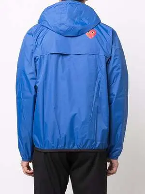 Play Comme Des Garcon X K-way Pullover Hooded Jacket