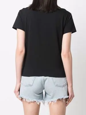 A.p.c. Logo-print Short-sleeve T-shirt - Black