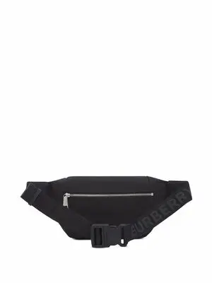 Burberry Logo-print Belt Bag - Black