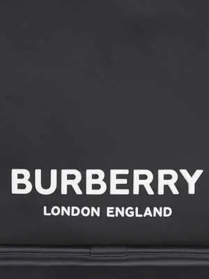 Burberry Logo Print Shoulder Bag