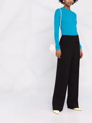 JIL SANDER High-waisted Wide-leg Trousers