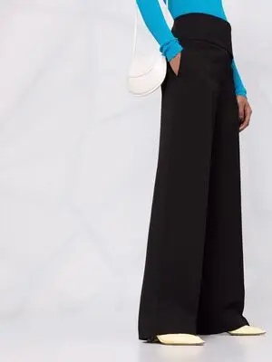 JIL SANDER High-waisted Wide-leg Trousers