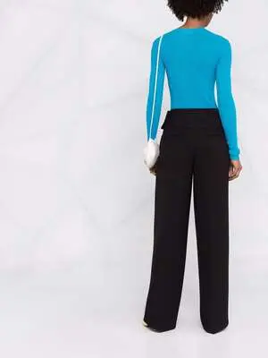 JIL SANDER High-waisted Wide-leg Trousers