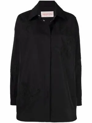 Valentino Garavani Curved Hem Shirts For Women
