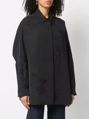 Valentino Garavani Embroidered Butterfly Shirt