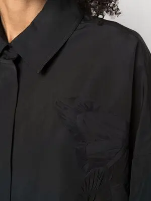 Valentino Garavani Embroidered Butterfly Shirt
