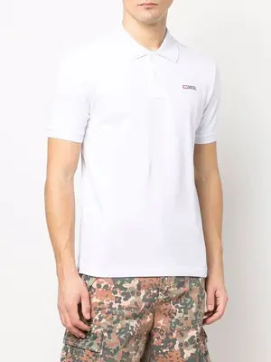 DIESEL® Cotton Logo Polo Shirt
