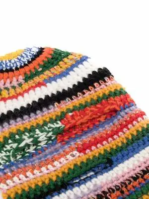 Dsquared2 Colour-block Knitted Balaclava