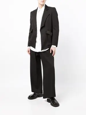 SULVAM Asymmetric Single-breasted Blazer