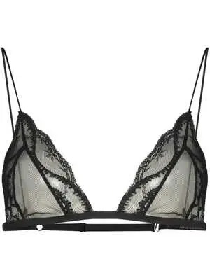 Kiki De Montparnasse Leche Moi Lace Bra - Black