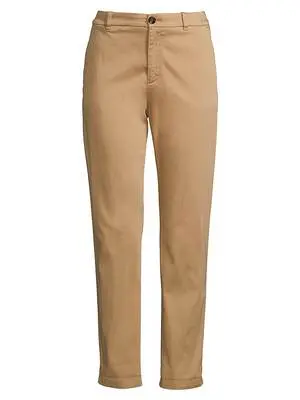 BOSS Tachini Cropped Pants - Beige