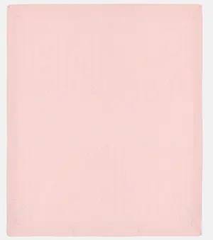 Loro Piana Cable-knit Cashmere Blanket - Pink
