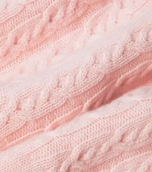 Loro Piana Cable-knit Cashmere Blanket