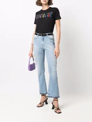 DONDUP Mid-rise Flared Jeans - Blue