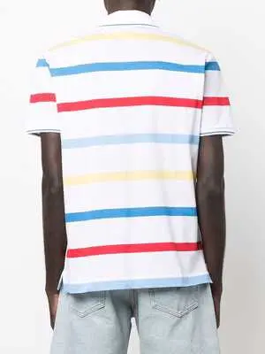 Paul & Shark Striped Short-sleeve Polo Shirt
