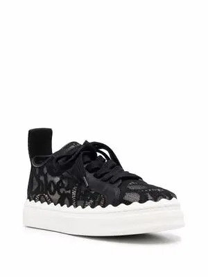 Chloé Lauren Lace Sneakers