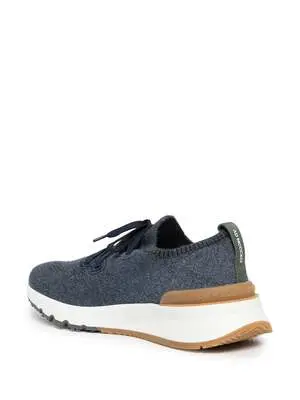 Brunello Cucinelli Low-top Sneakers - Blue