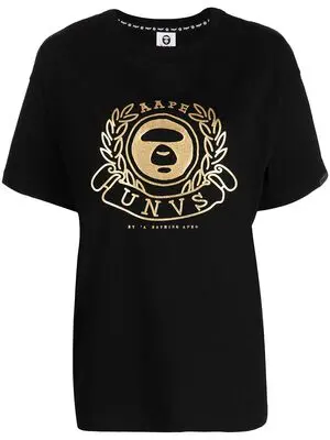 AAPE BY *A BATHING APE Cotton Logo T-shirt