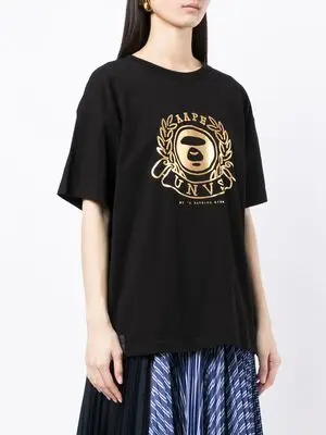 AAPE BY *A BATHING APE Cotton Logo T-shirt