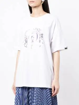 AAPE BY *A BATHING APE Logo Print Cotton T-shirt
